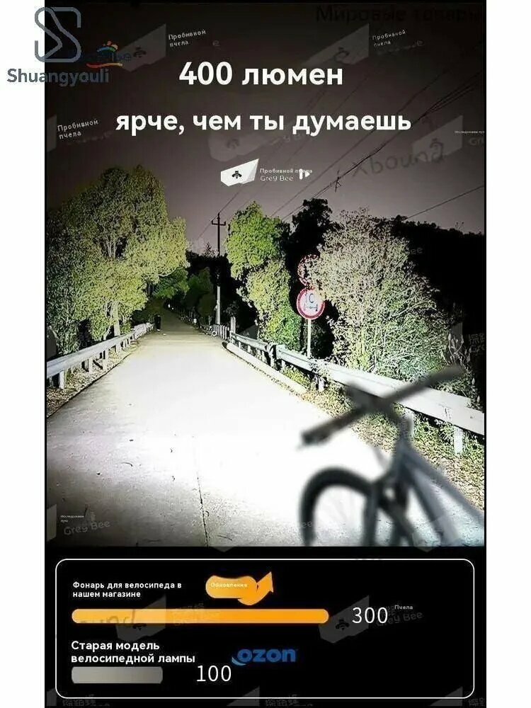 Фонарь для велосипеда — фото 1