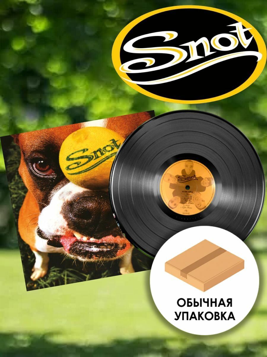 Упаковка и виниловая пластинка Snot - Get Some 1LP