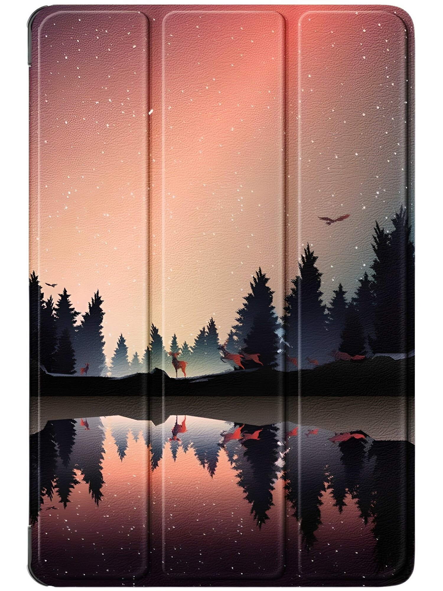 Чехол на Honor Pad 10 / Honor Tablet 10 / Хонор Пад 10, 12.1 дюйма, 2025 года, умный с магнитом, сумерки