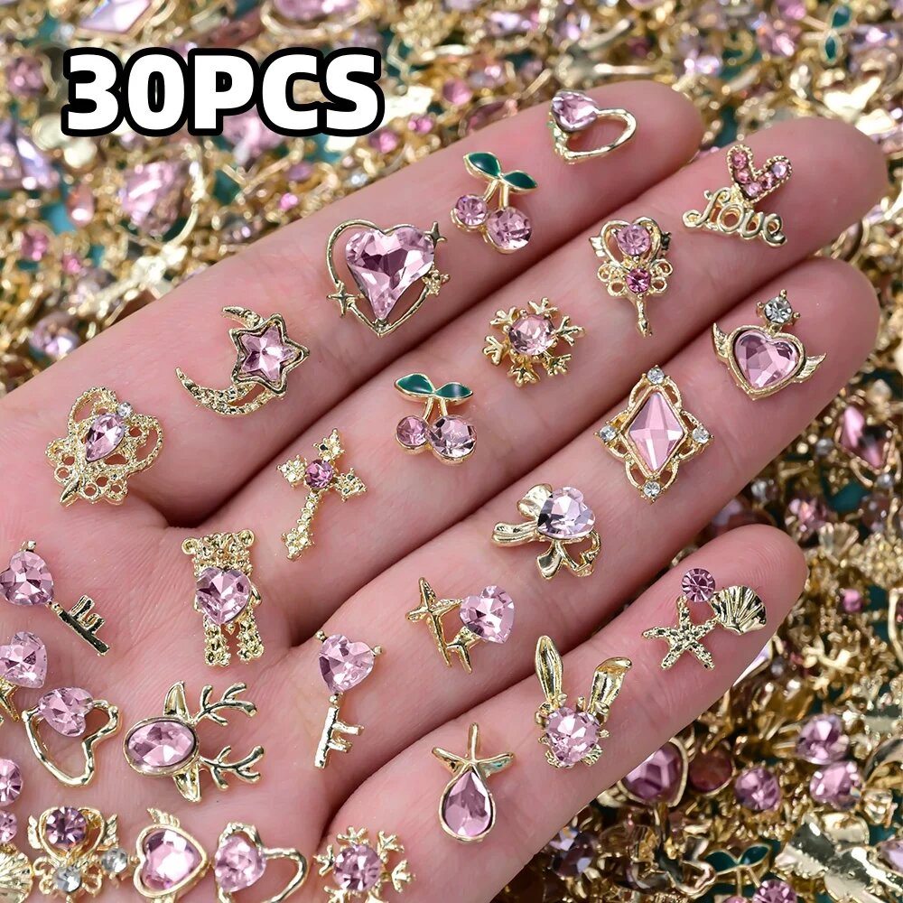 30 шт. 3D-украшений для ногтей MAFANAILS 2