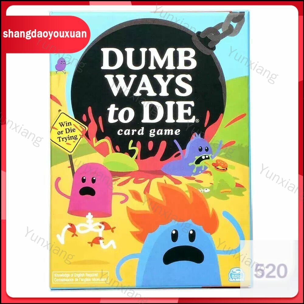 Сумасшедшая настольная игра Dumb Ways to Die