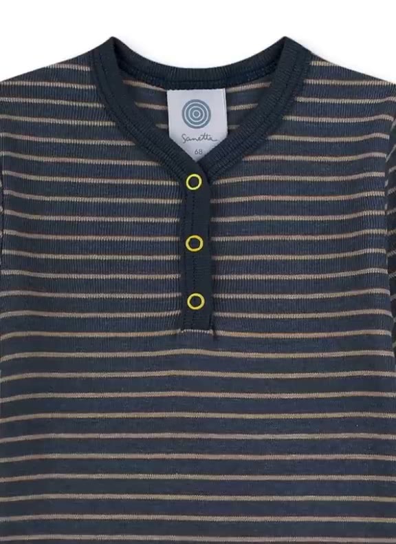 Боди Sanetta, размер 68, синий — фото 1
