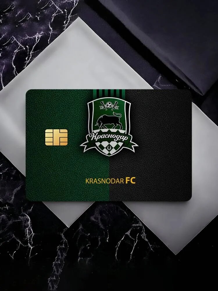 Football Club K-Krasnodar Powerful Кредитная карта, Дебетовая Водонепроницаемая наклейка, Банковская автобусная Защитная пленочная наклейка