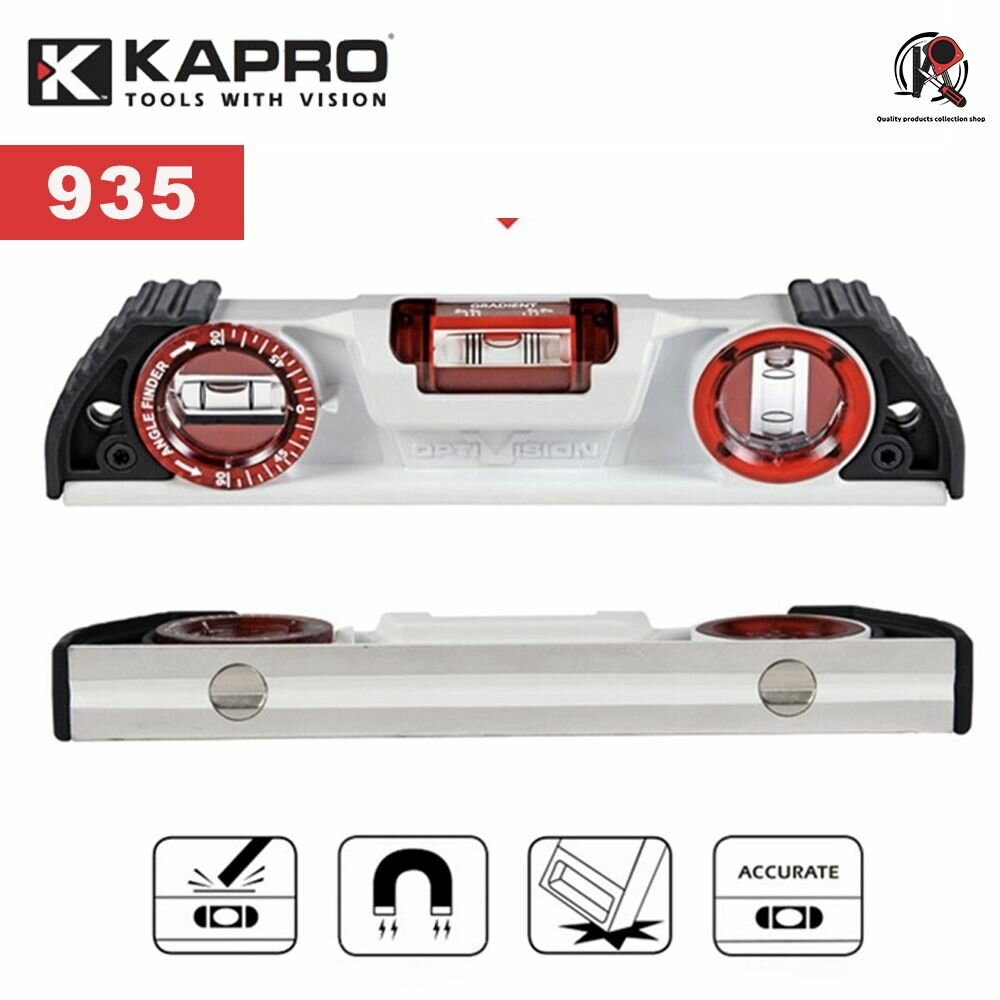Магнитный уровень KAPRO OPTI-VISION 935-25