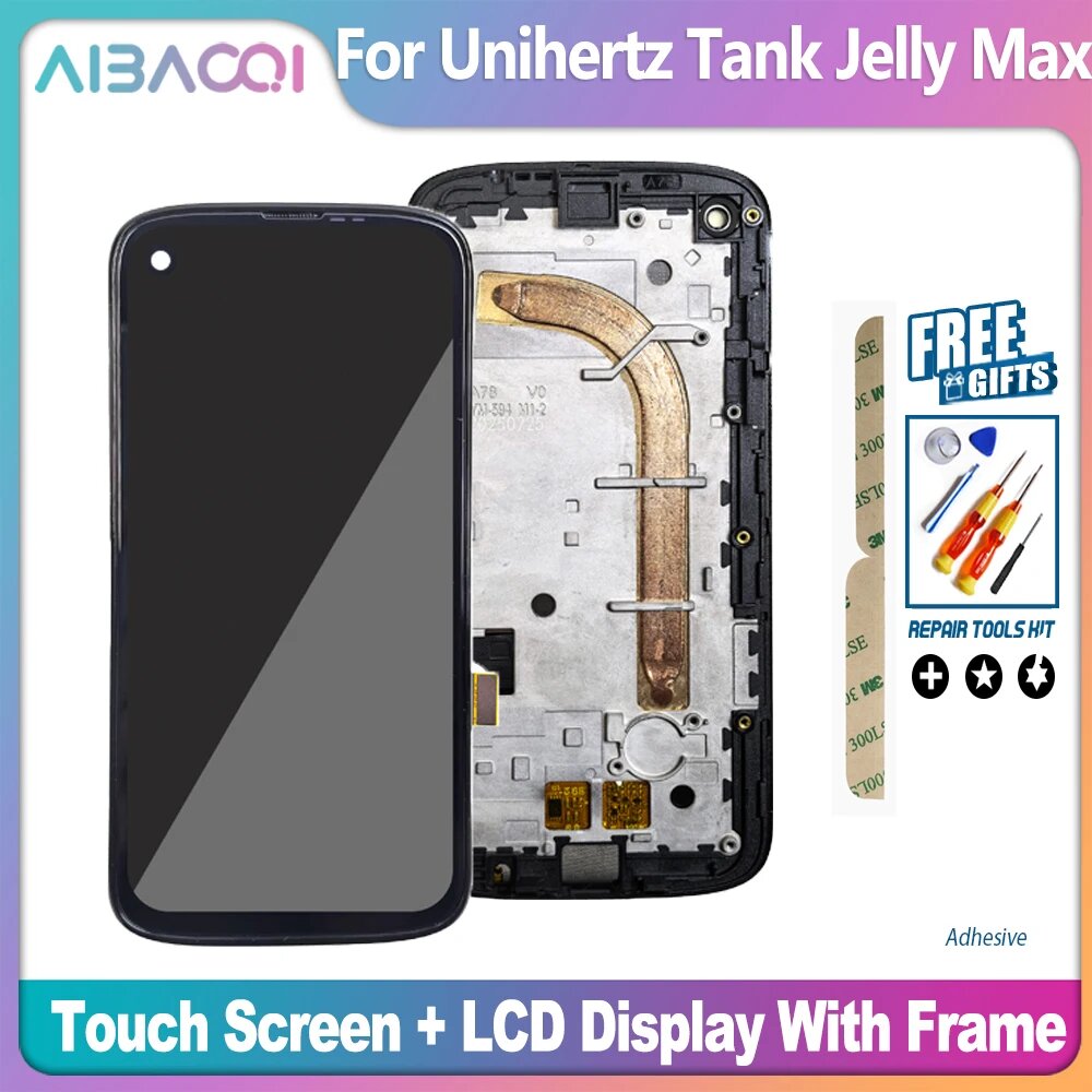 ЖК-дисплей с тачскрином для Unihertz Tank Jelly Max