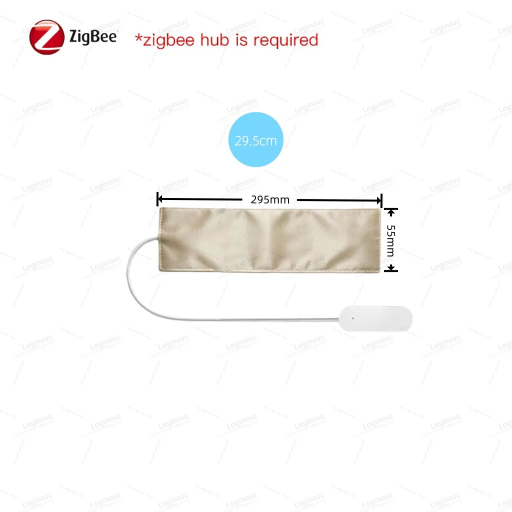 Датчик давления Coolo Zigbee для кровати, STYLE1