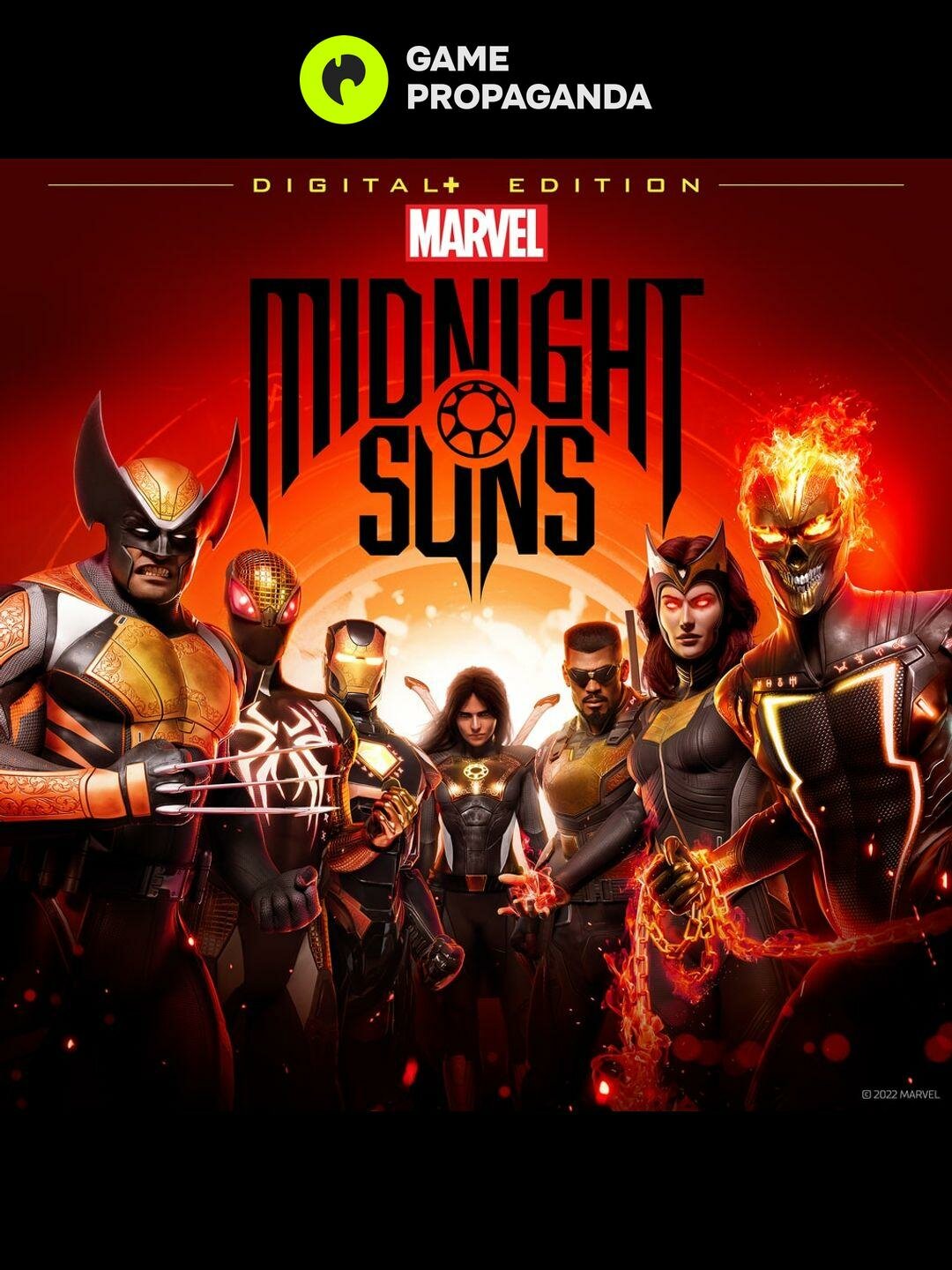 Игра Marvel's Midnight Suns Digital+ Edition for PS5 + 101 TRY на баланс PSN. Турция. Цифровая версия
