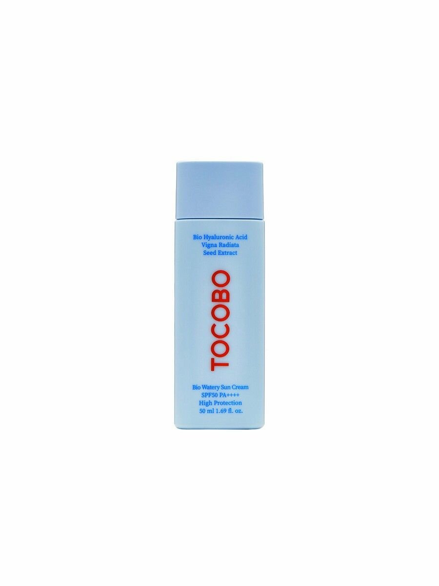 Солнцезащитный крем для лица spf50 pa+ TOCOBO Bio watery sun cream, 50 мл