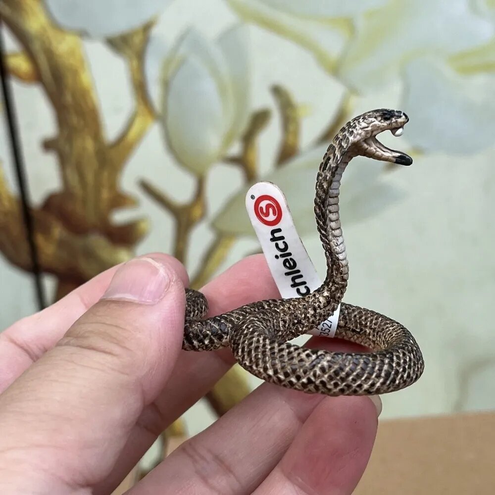 Реалистичная игрушка кобра Schleich для детей, фигурка 4234980087, 1 шт.