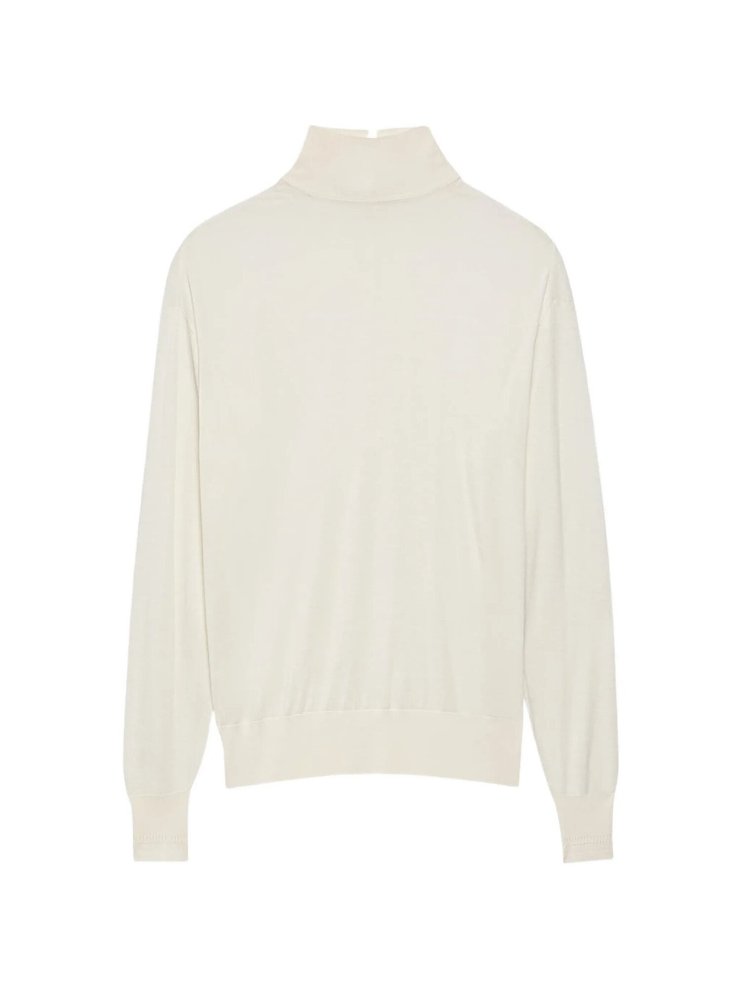 Топ Fine-knit turtleneck long-sleeve top