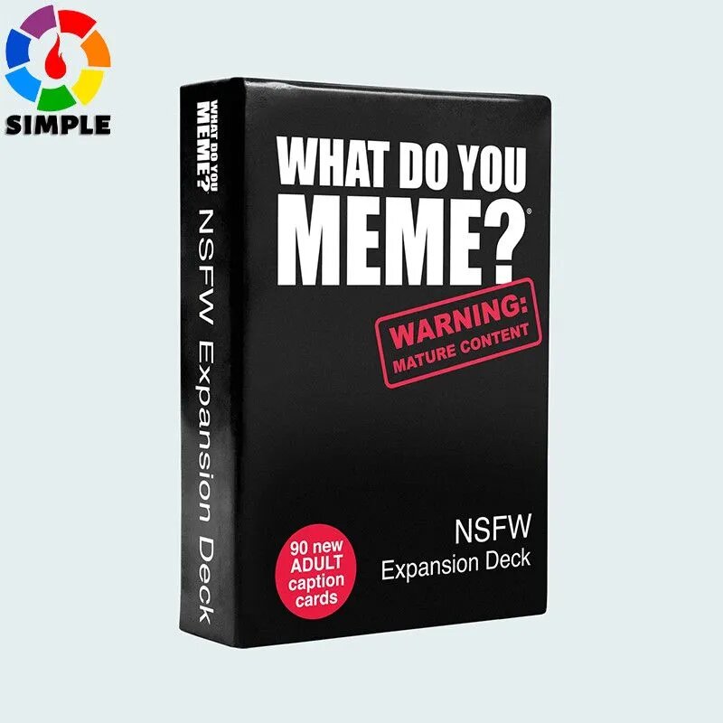 What Do You Meme? NSFW Expansion Pack Карточная игра Настольная игра