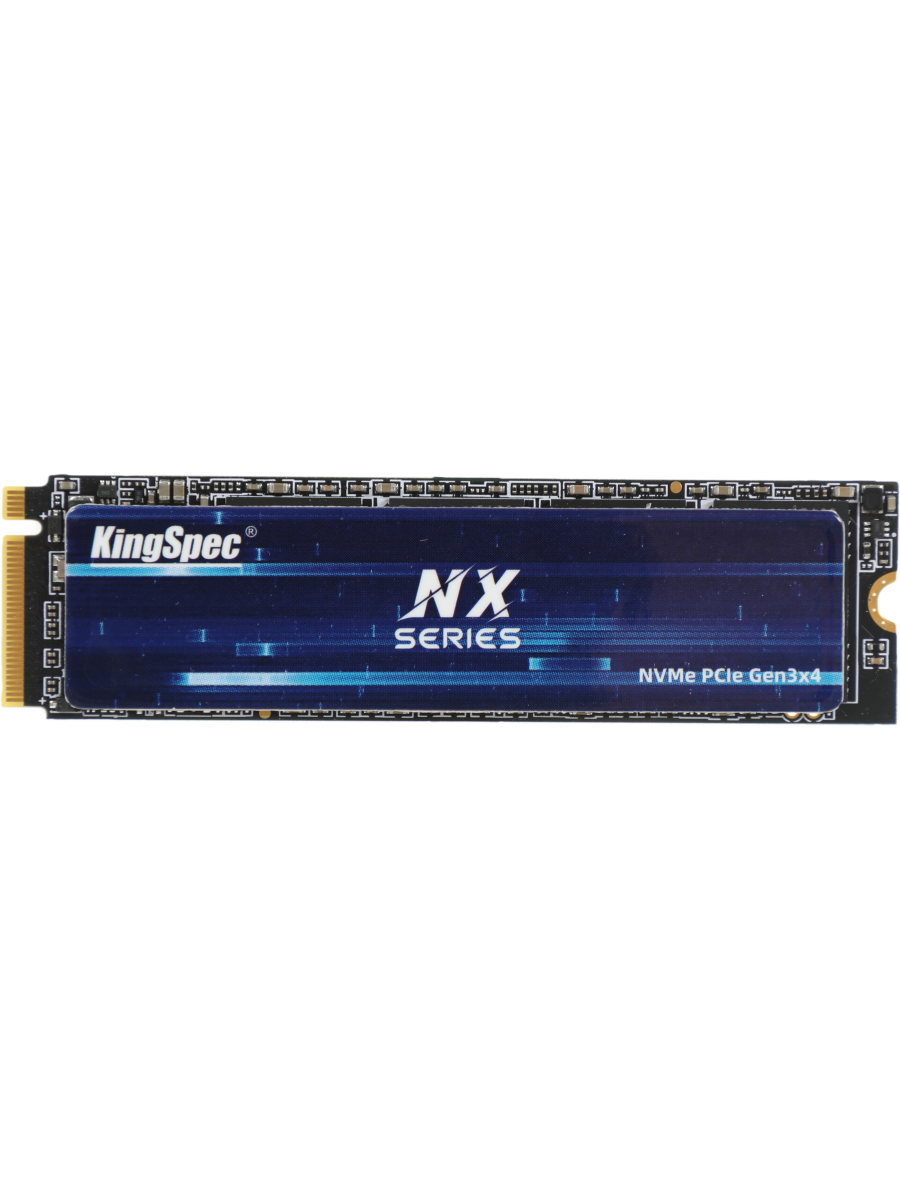 Накопитель SSD Kingspec NX-512 512 ГБ, M.2 2280, PCIe 3.0 x4, NVMe, M.2 3100 МБ/с