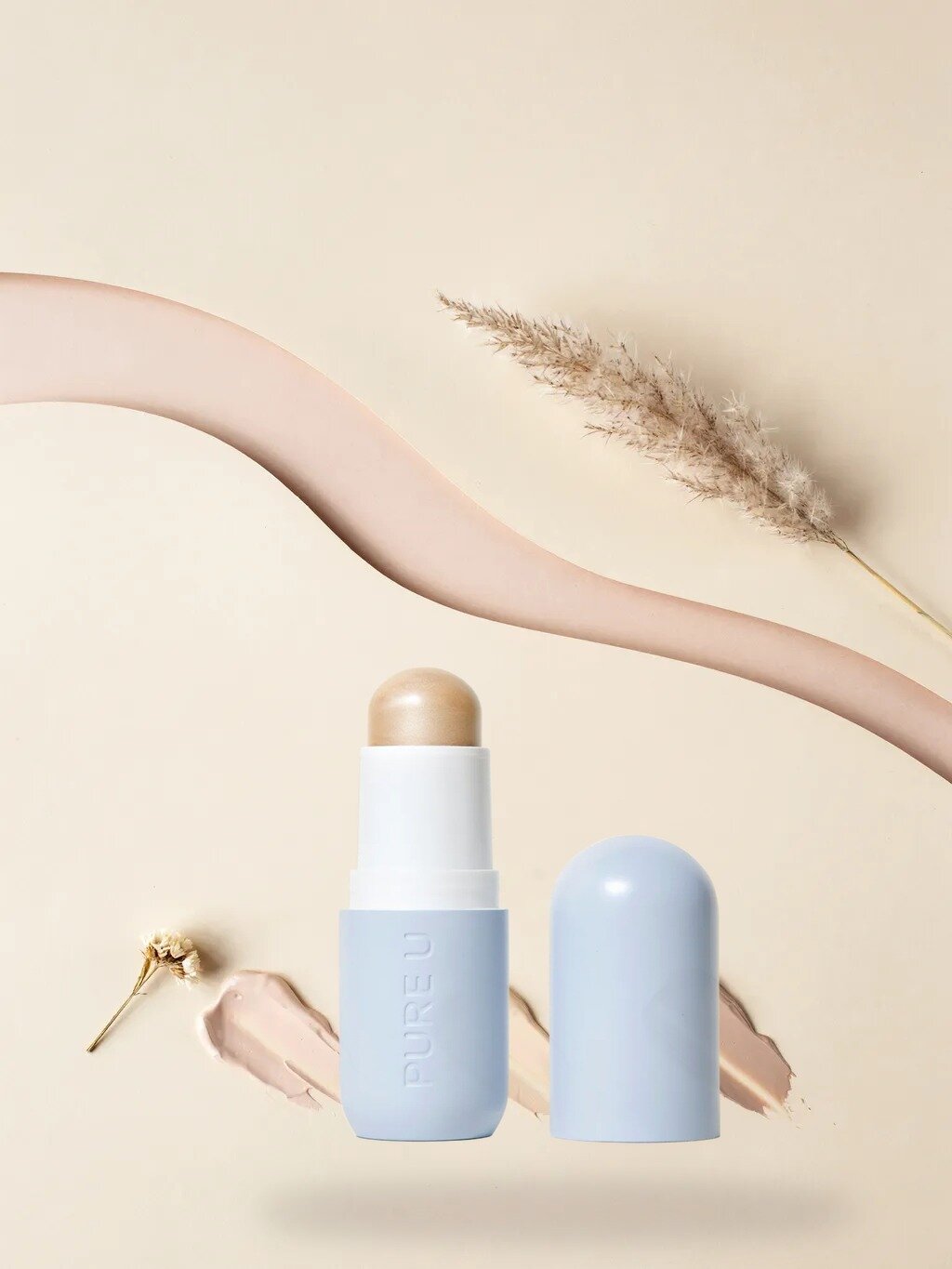 Хайлайтер-стик PURE U. Highlighter Balm Champagne Dew, 5 г.