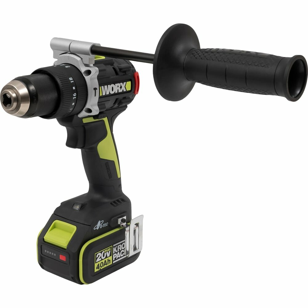 Аккумуляторная ударная дрель-шуруповерт WORX Professional WU373.2