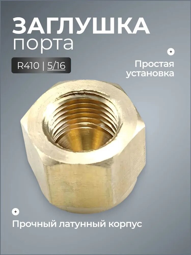 Заглушка порта (R410) 5/16