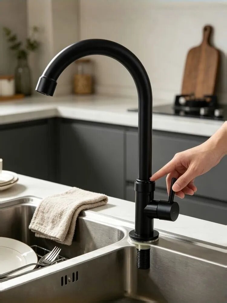 OZ-SHSH Пластиковый стальной кухонный кран очиститель воды однорычажный кран с отверстием для холодной воды