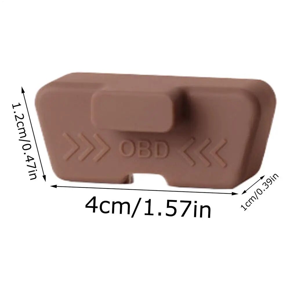 Автомобильный колпачок для OBD-порта, Brown