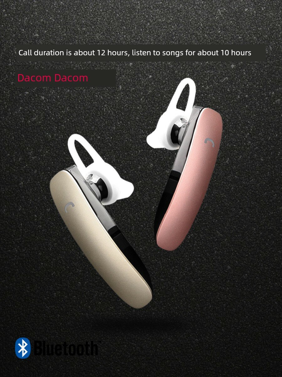 Civial S6 2025 беспроводные наушники с одним наушником для iPhone, розовое золото, стандартная комплектация