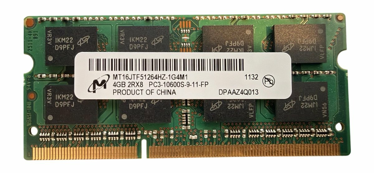 Оперативная память Micron DDRIII 4Gb MT16JTF51264HZ-1G4M1