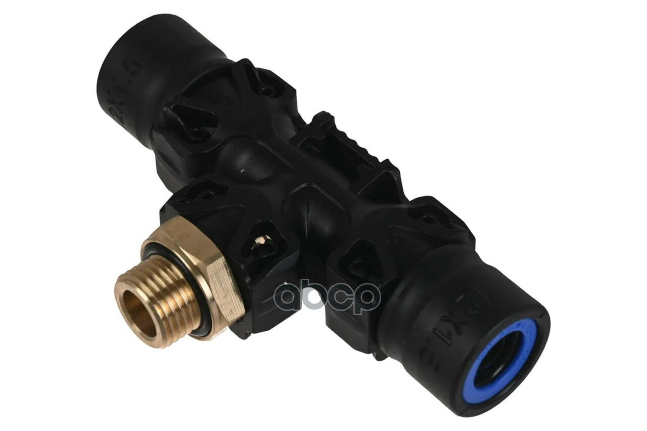 Соединитель T-образный трубок !(л) D12х1.5, M16x1.5, L98.5, L41, SW22 ZENTPARTS арт. Z186105