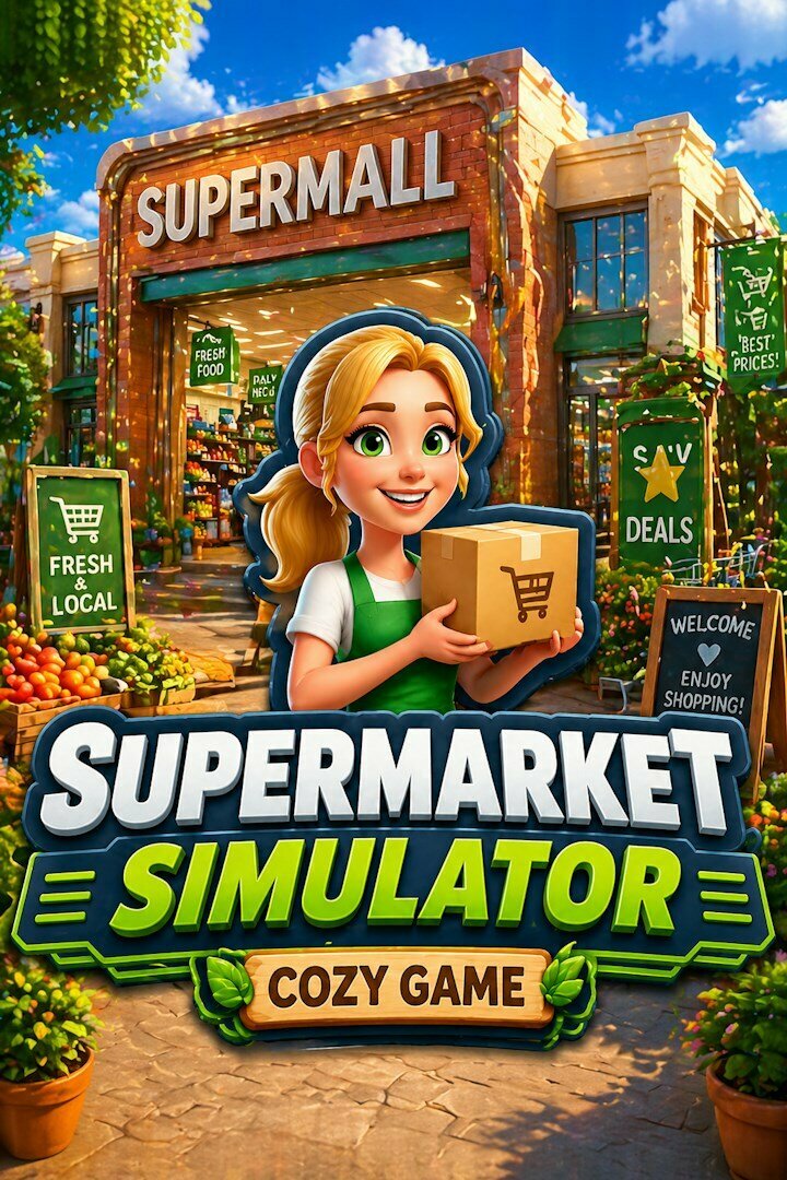 Supermarket Simulator - Cozy Game — ключ активации Xbox / Microsoft Store · PC, Xbox · цифровой ключ · любой регион