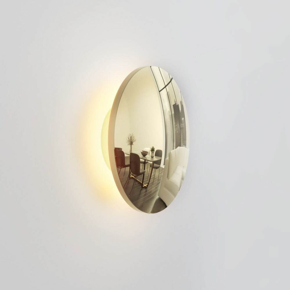 Elektrostandard MRL LED 1126/ Светильник настенный светодиодный Mini Disc золото Электростандард.