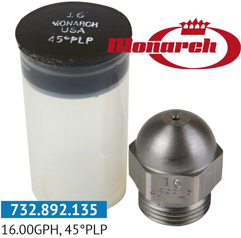 Топливная форсунка Monarch 16.00GPH,45PLP