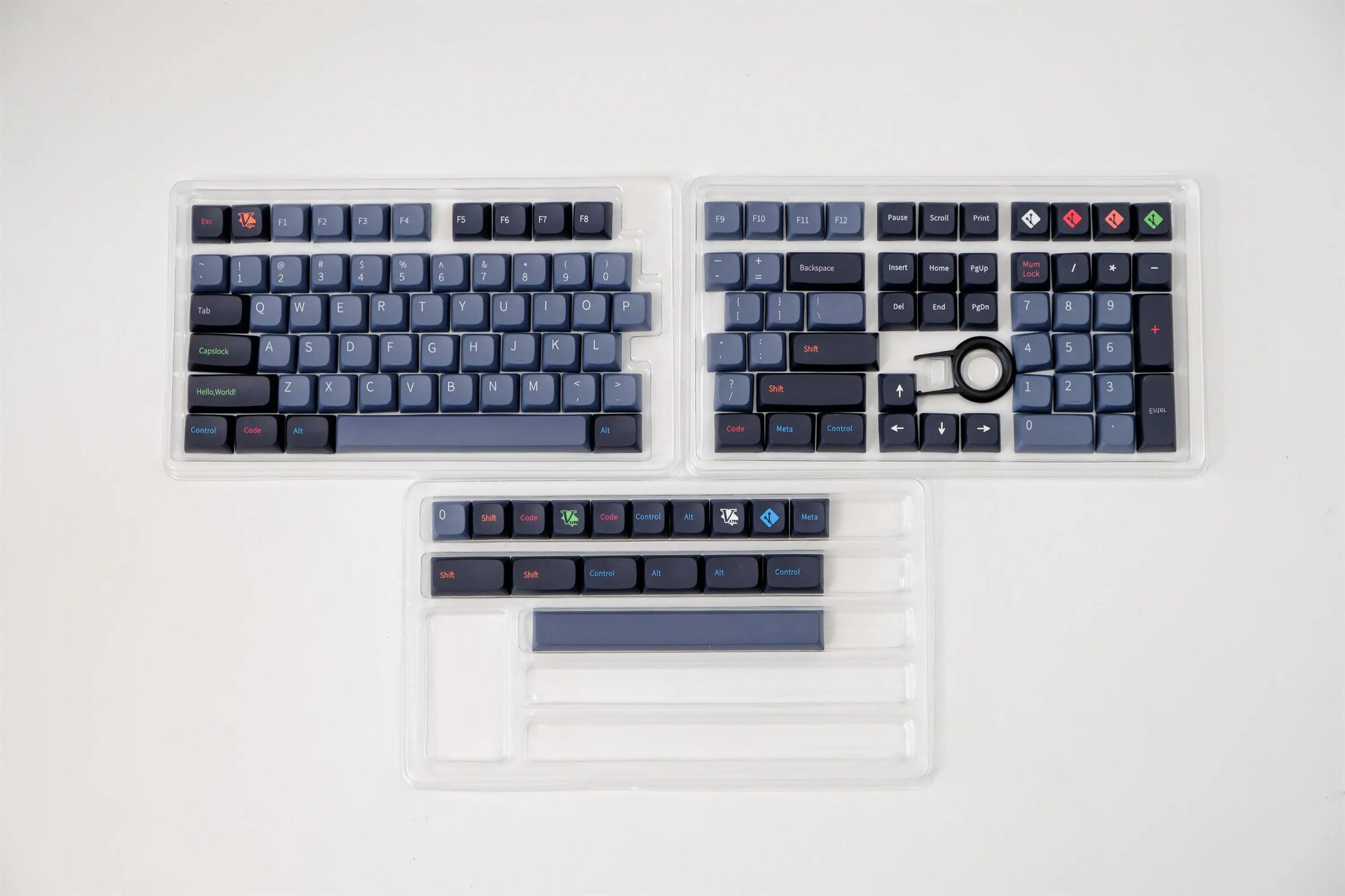 Клавиши GMK Programmer PBT XDA 126 шт A