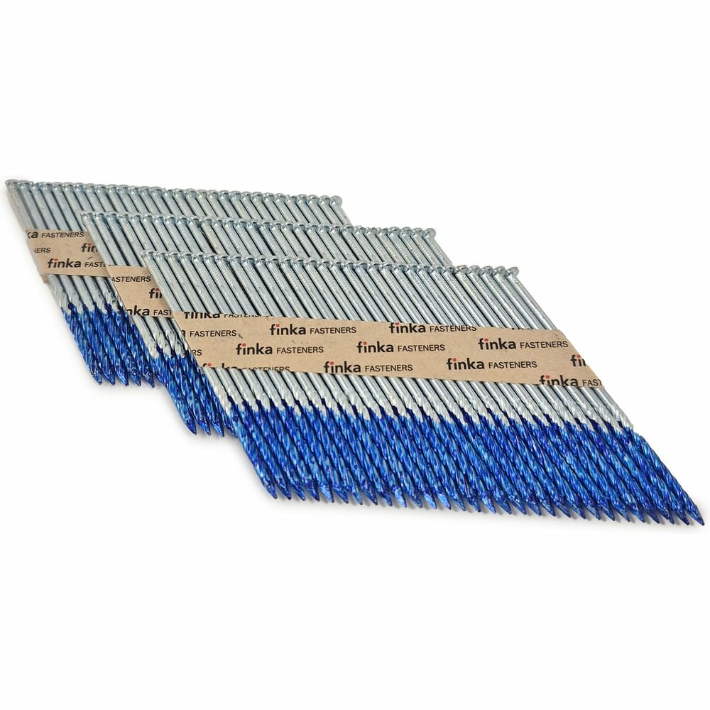 Строительные реечные гвозди Finka D34 3.1x90 Screw NK цинк, 2000шт D34-3190NK-S