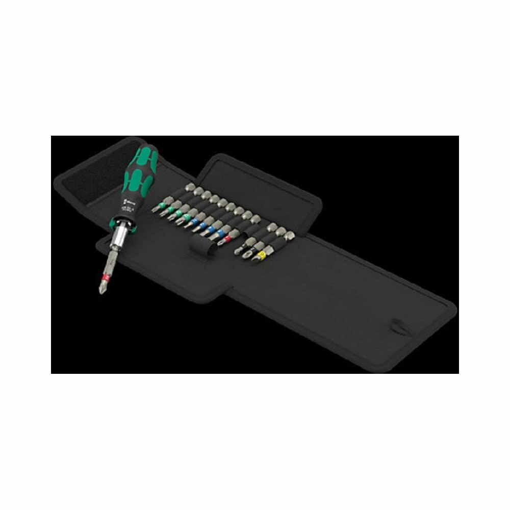 Набор бит с битодержателем WERA Kraftform Kompakt 838 RA S Set 1 14 предметов WE-051060