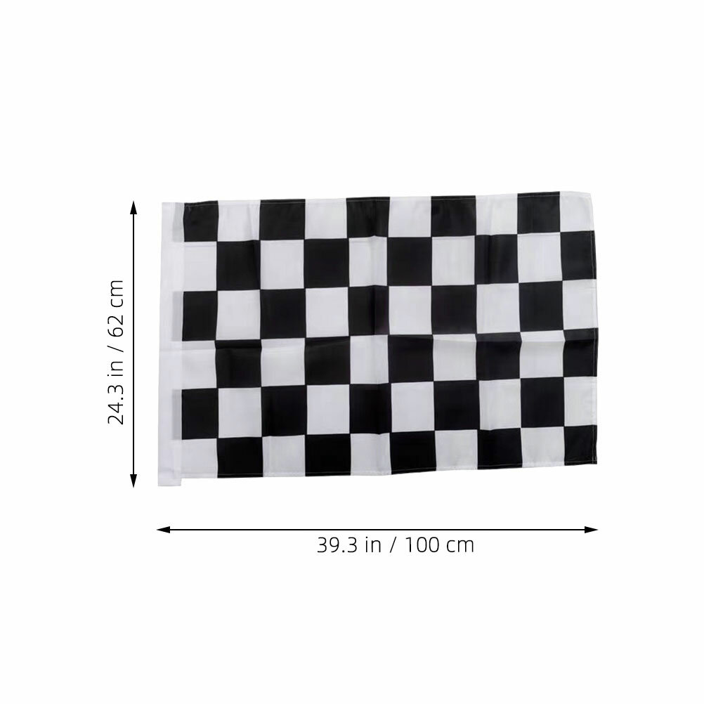 Шахматный Флаг Для Автогонок С Долговечным Швом 96.00X64.00X0.10Cm