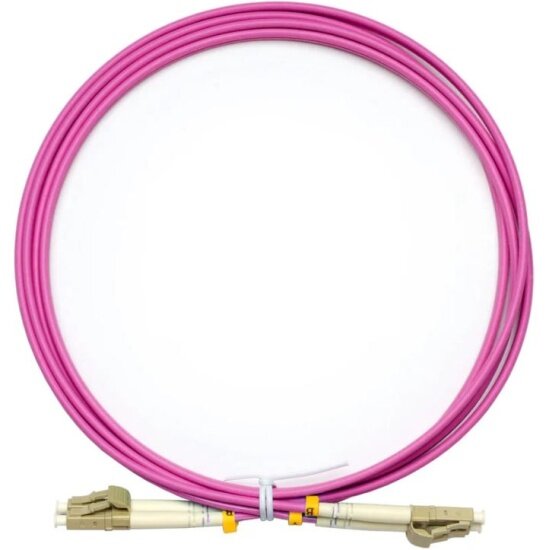 Патч-корд оптический Noname TopLan, дуплексный, LC/UPC-LC/UPC, MM 50/125 100 м, в гофре