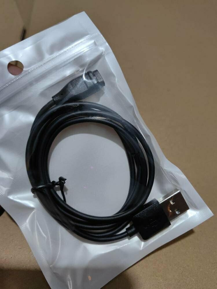 Кабель зарядки для часов COROS Pace 2 Pace 3 Apex Apex Pro Apex 2 Черный прямой разъем USB-A 1 шт