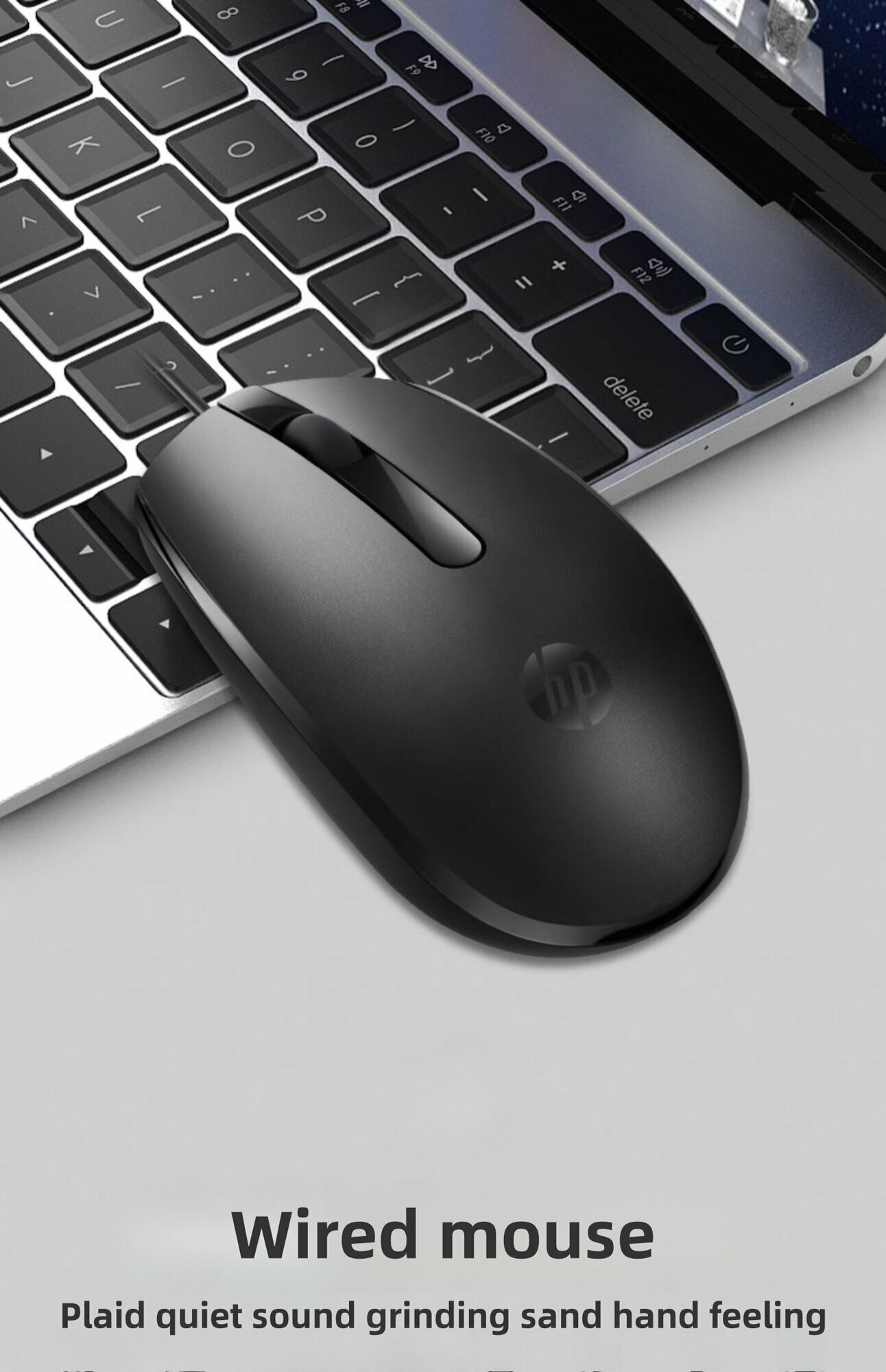 Hp M100 Wired Mouse Мышь игровая долговечная легкая высокопроизводительная