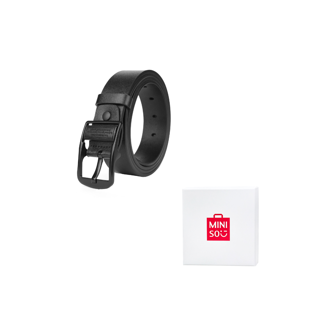 Miniso ПУ (полиуретан) Искусственная кожа Сплав Кожаные ремни Мужской 3,5 4 120cm
