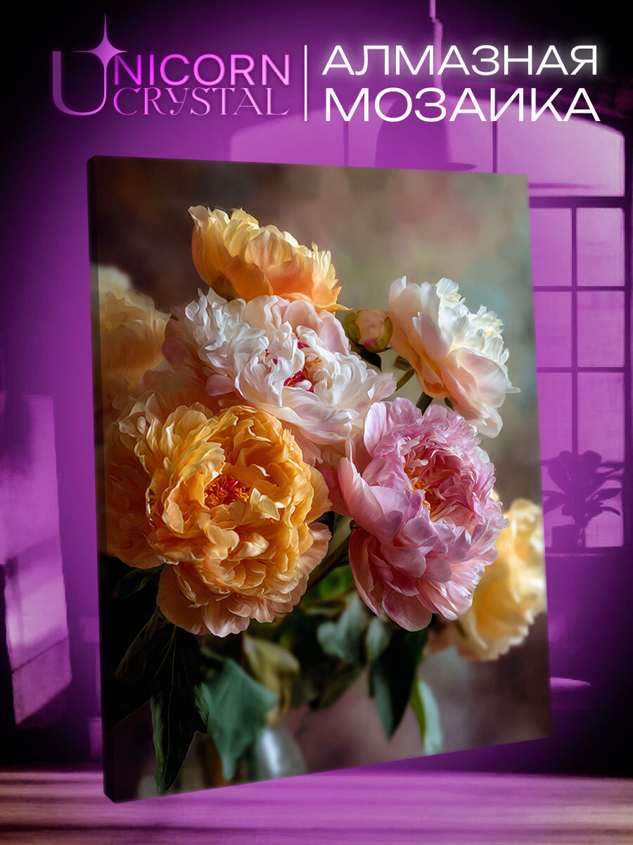 Алмазная мозаика Цветы