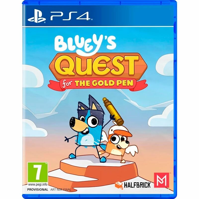 Игра Bluey's Quest for the Gold Pen (русские субтитры) для PS4