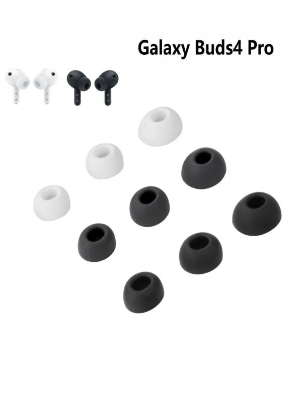 Силиконовые амбушюры для наушников Samsung Galaxy Buds4 Pro (3 пары S/M/L)