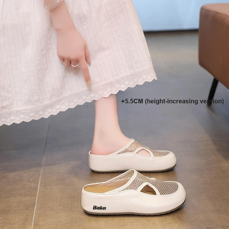 Сабо Bake, размер EU 36 стопа (23CM), золото — фото 1