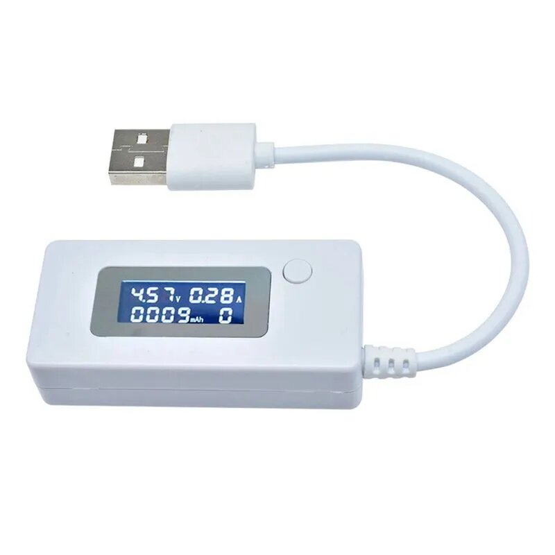 D3(Q R ) Постоянный Ток 4-30 В, ЖК-USB-Амперметр, Тестер Емкости Мобильного Зарядного Устройства, B