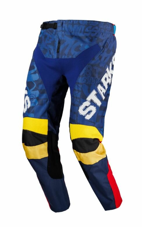 Штаны детские STARKS Base Cross KIDS, Сине-красный M