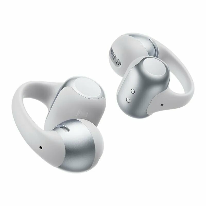 SHOKZ Наушники беспроводные с микрофоном, Bluetooth, серебристый