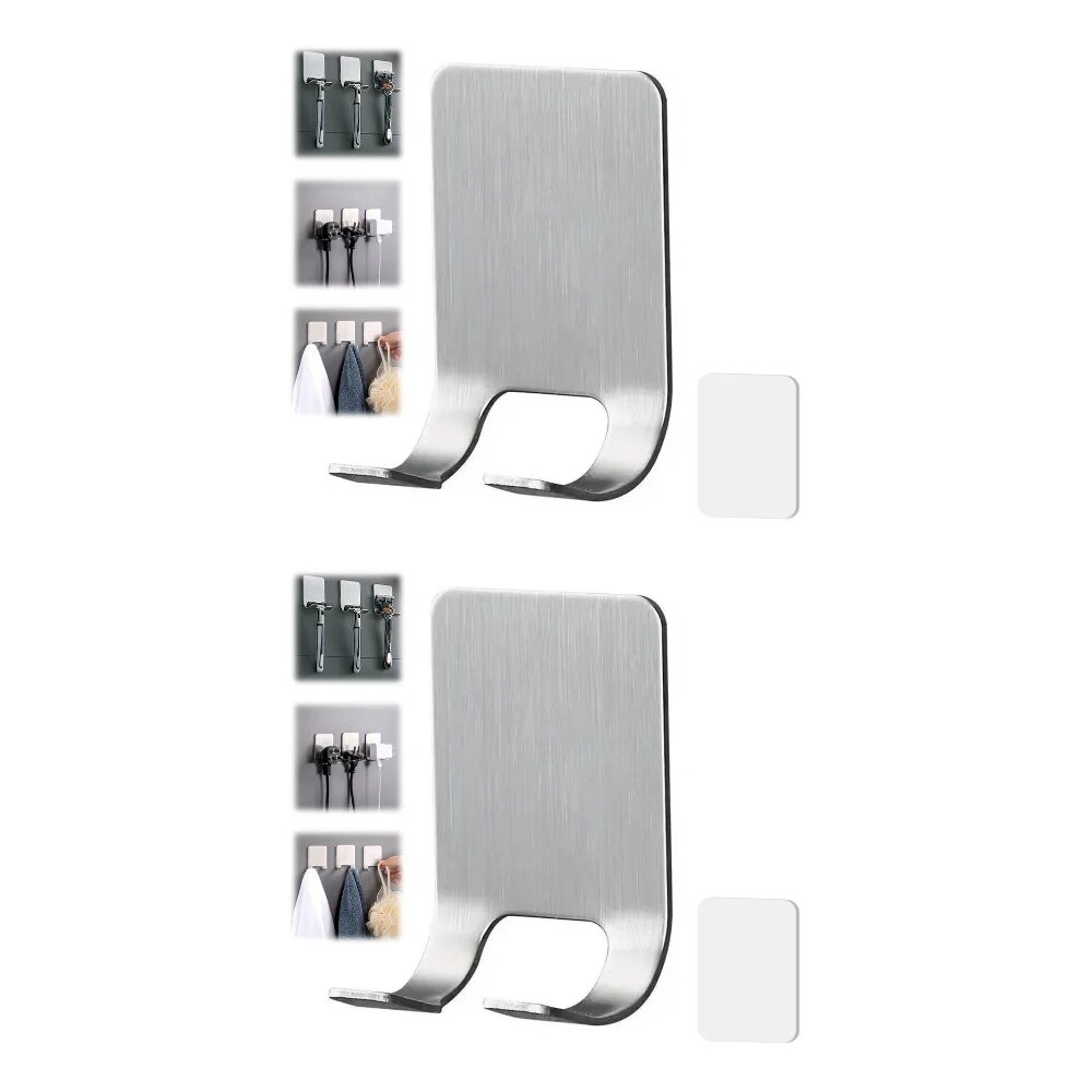 Держатель для бритвы из нержавеющей стали 2pcs