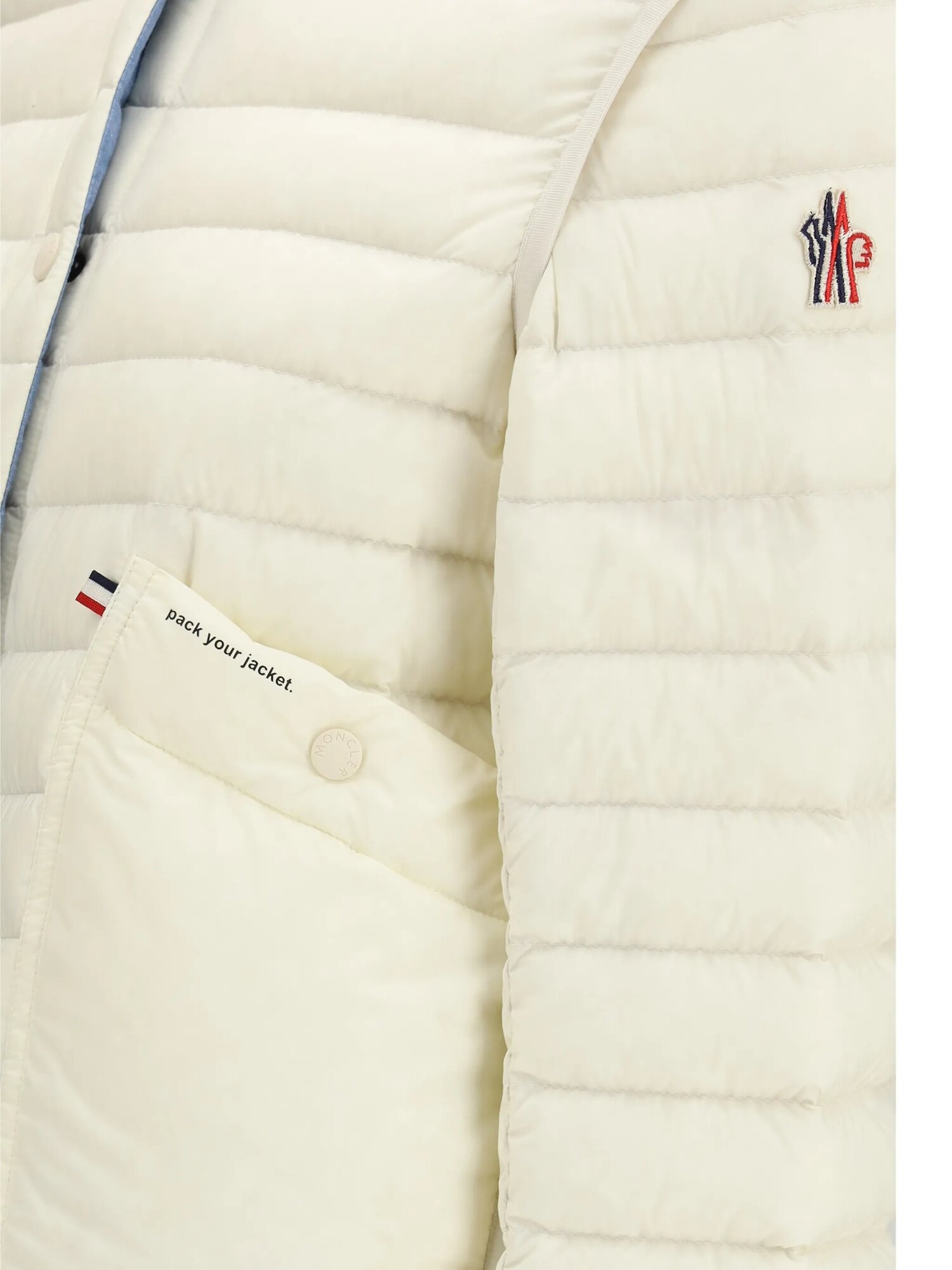 Куртка Moncler Madulains quilted down jacket, размер 42, white — фото 1