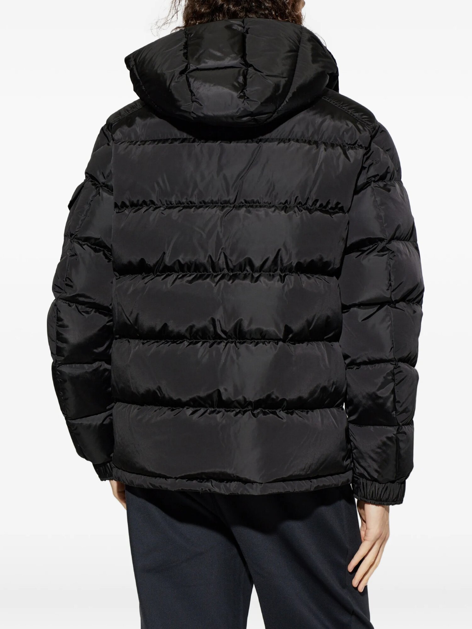 Куртка Moncler Maya puffer jacket, размер 48, черный — фото 1
