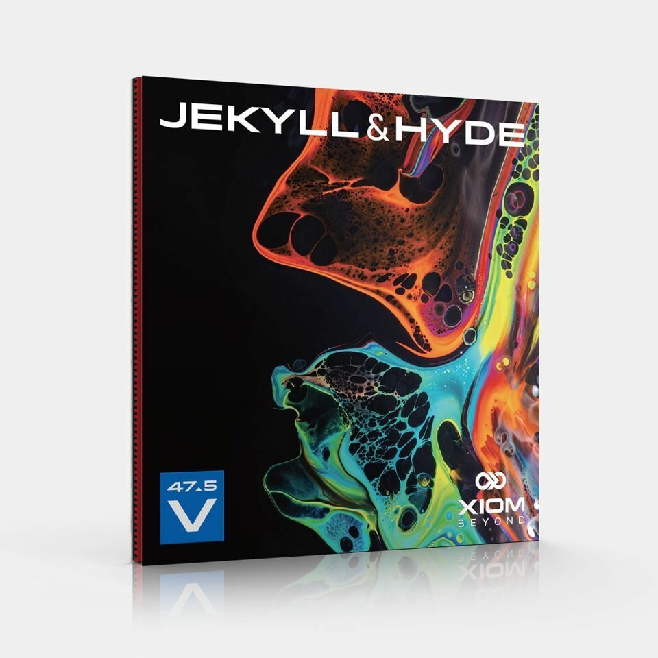 Накладка Xiom Jekyll & Hyde V 47.5 (толщина MAX, красная)