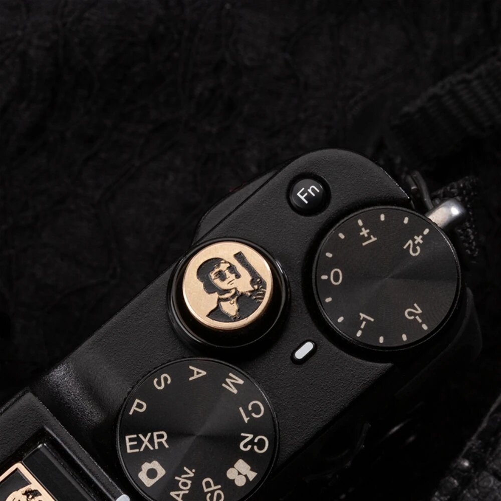 Кнопка затвора камеры MeiRaN для Sony A6400 A6700 Lumix S9 Черный, sticky of Sony, Shutter Button 02
