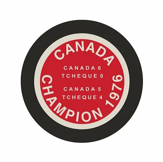Rubena Шайба CANADA CHAMPION 1976