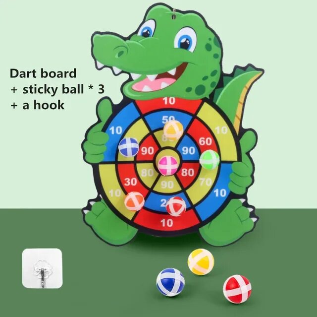 LKCOMO Дартс Монтессори для детей 4-6 лет crocodile