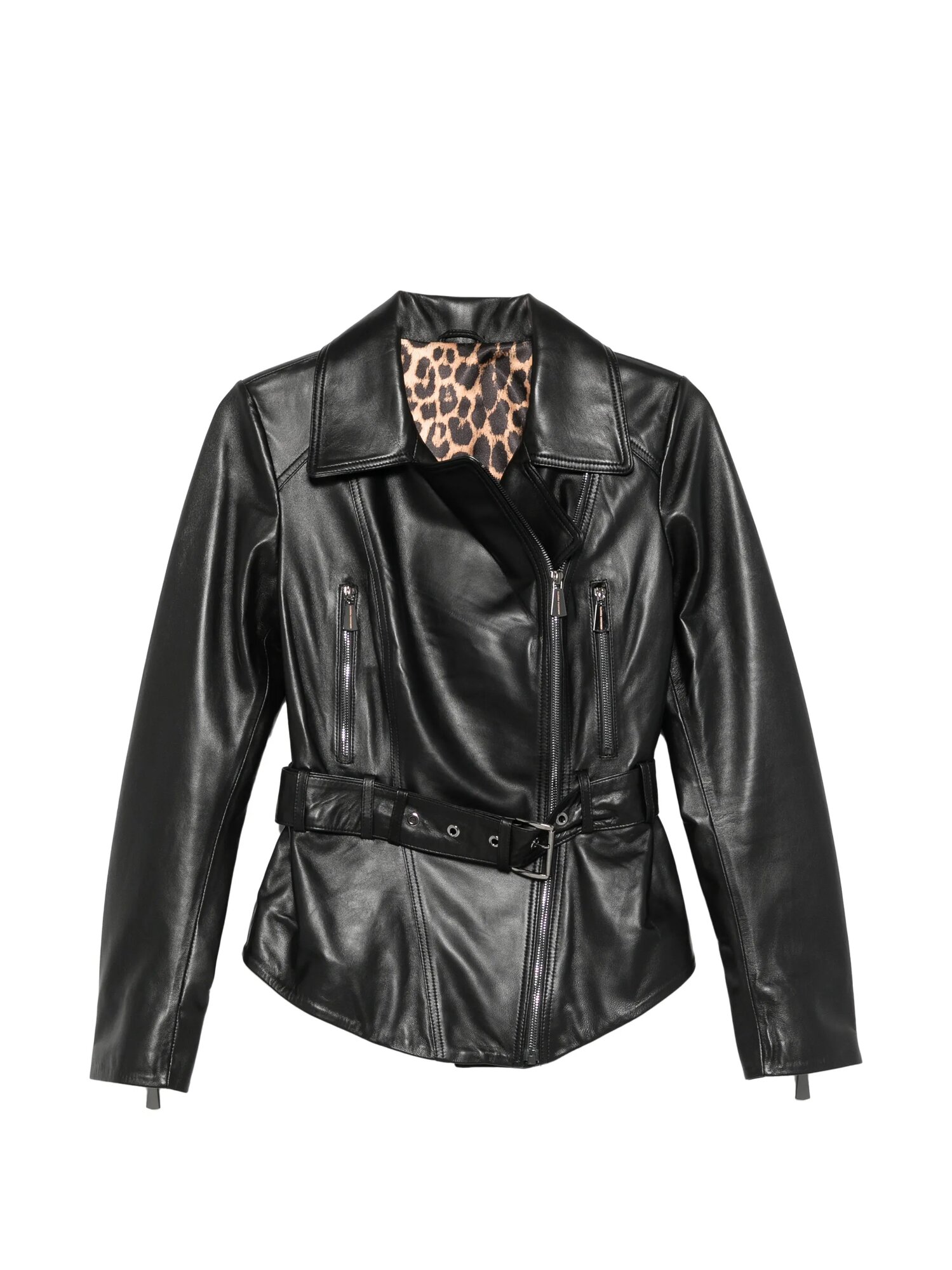 Куртка Belted leather biker jacket